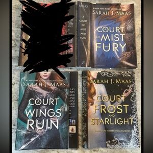 Art | Dust Jacket Set Original A Court Of Thorns And Roses Acotar ...